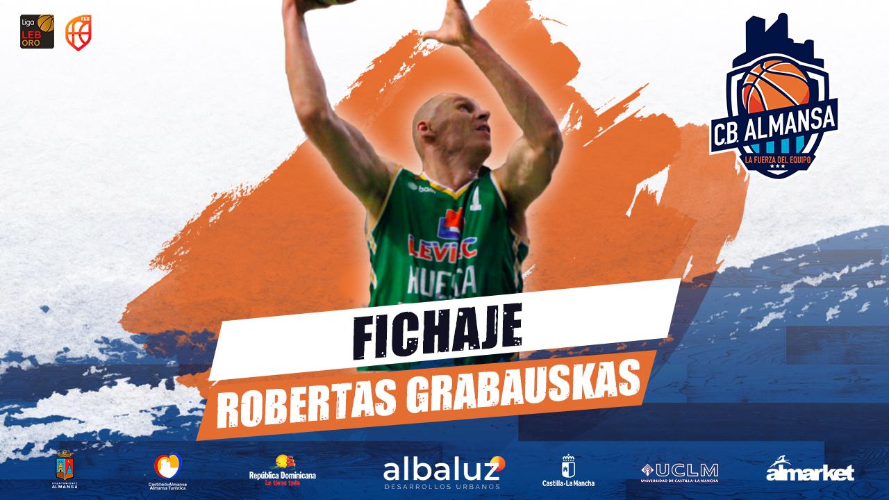 Robertas Grabauskas cierra la plantilla del CB Almansa con AFANION