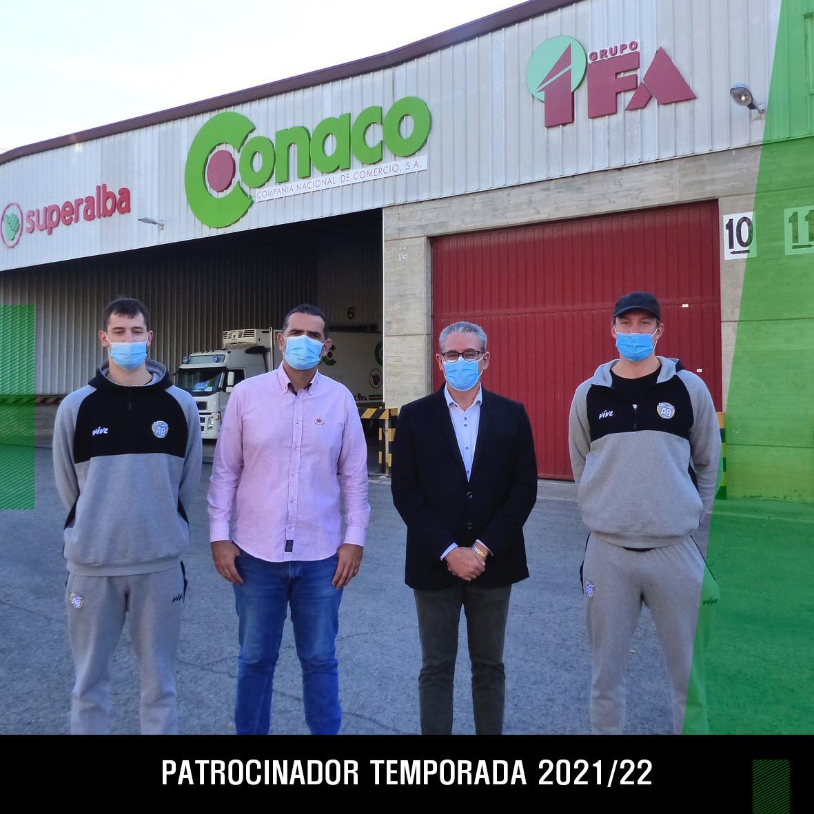 Conaco renueva como colaborador del Albacete Basket